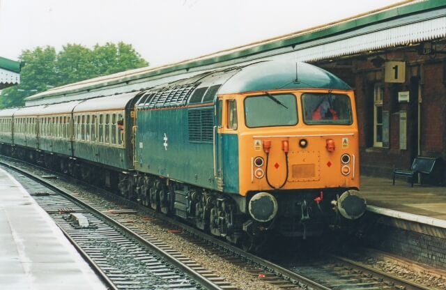 FIRST EVER CLASSIC 1960s BRITISH RAILWAYS CLASS 35 'HYMEK' DIESEL ...