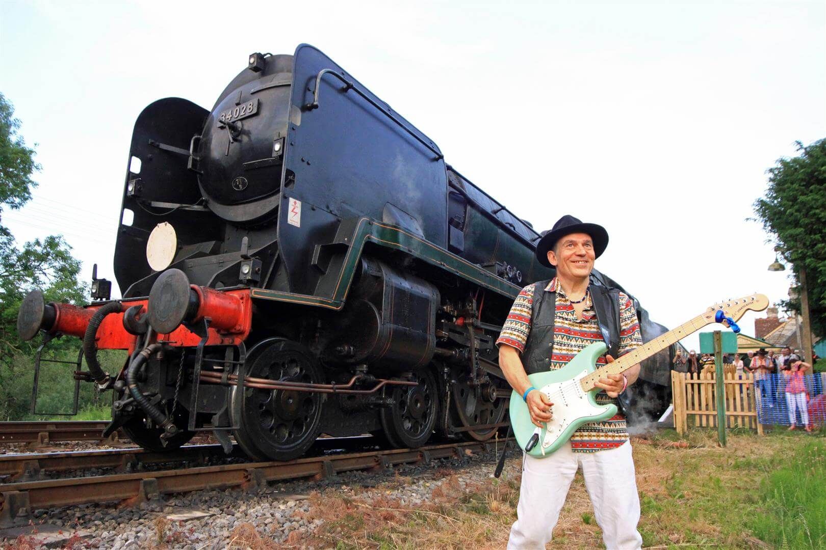 DELIGHTED VOLUNTEERS CELEBRATE THE SUCCESS OF THE FIRST EVER BLUES ...