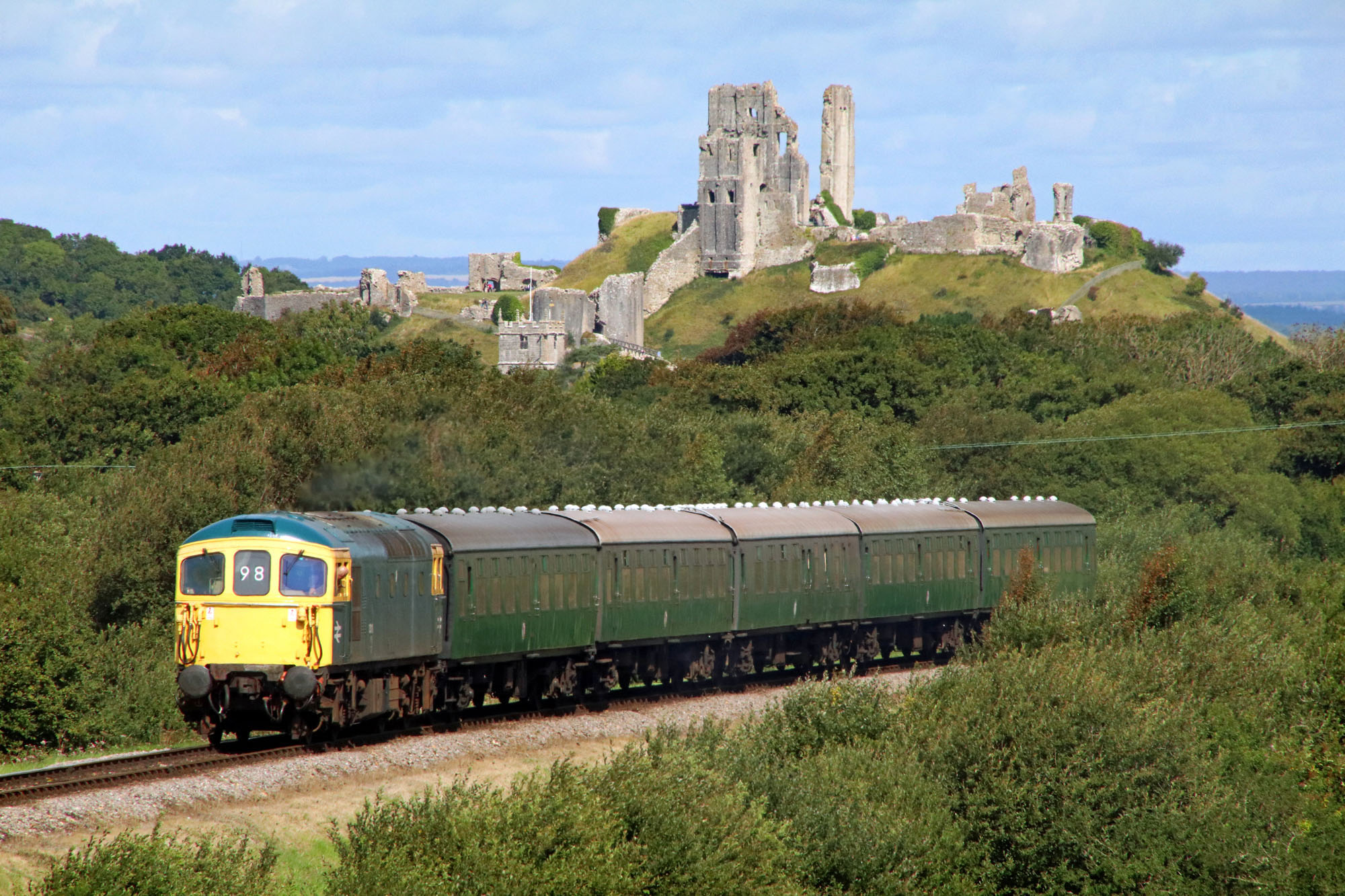 SWANAGE RAILWAY TO REOPEN WITH SPECIAL FUND-RAISING DIESEL TRAIN ...