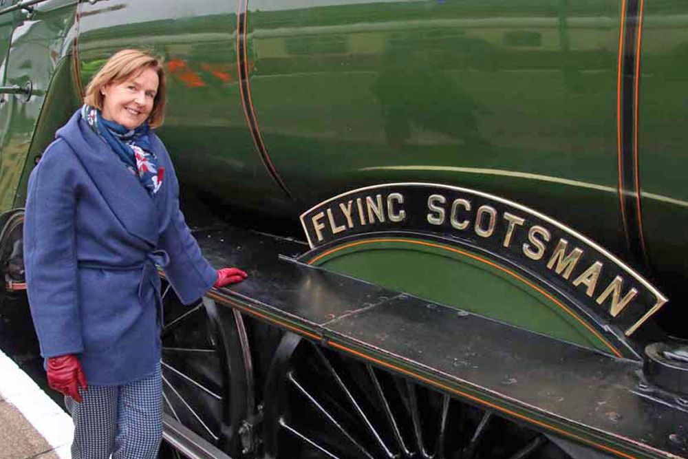 DAUGHTER OF MAN WHO SAVED ‘FLYING SCOTSMAN’ TO MAKE PILGRIMAGE TO RIDE ...