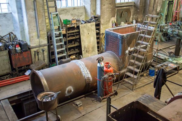 UNIQUE VICTORIAN STEAM LOCOMOTIVE RE-WHEELED TOWARDS RETURN TO STEAM ...