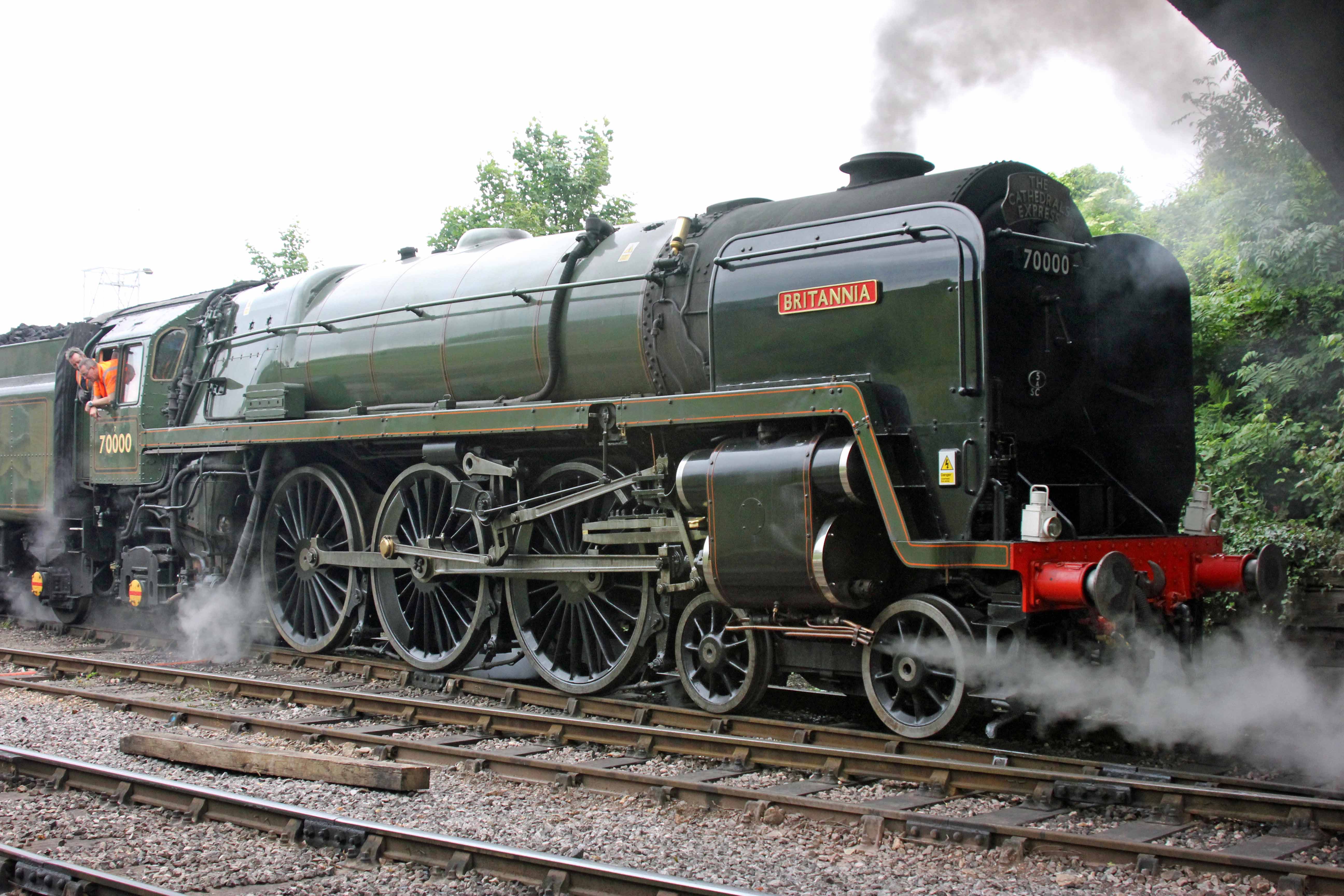 HISTORIC LOCOMOTIVE THAT HAULED KING GEORGE VI FUNERAL TRAIN TO STAR IN ...