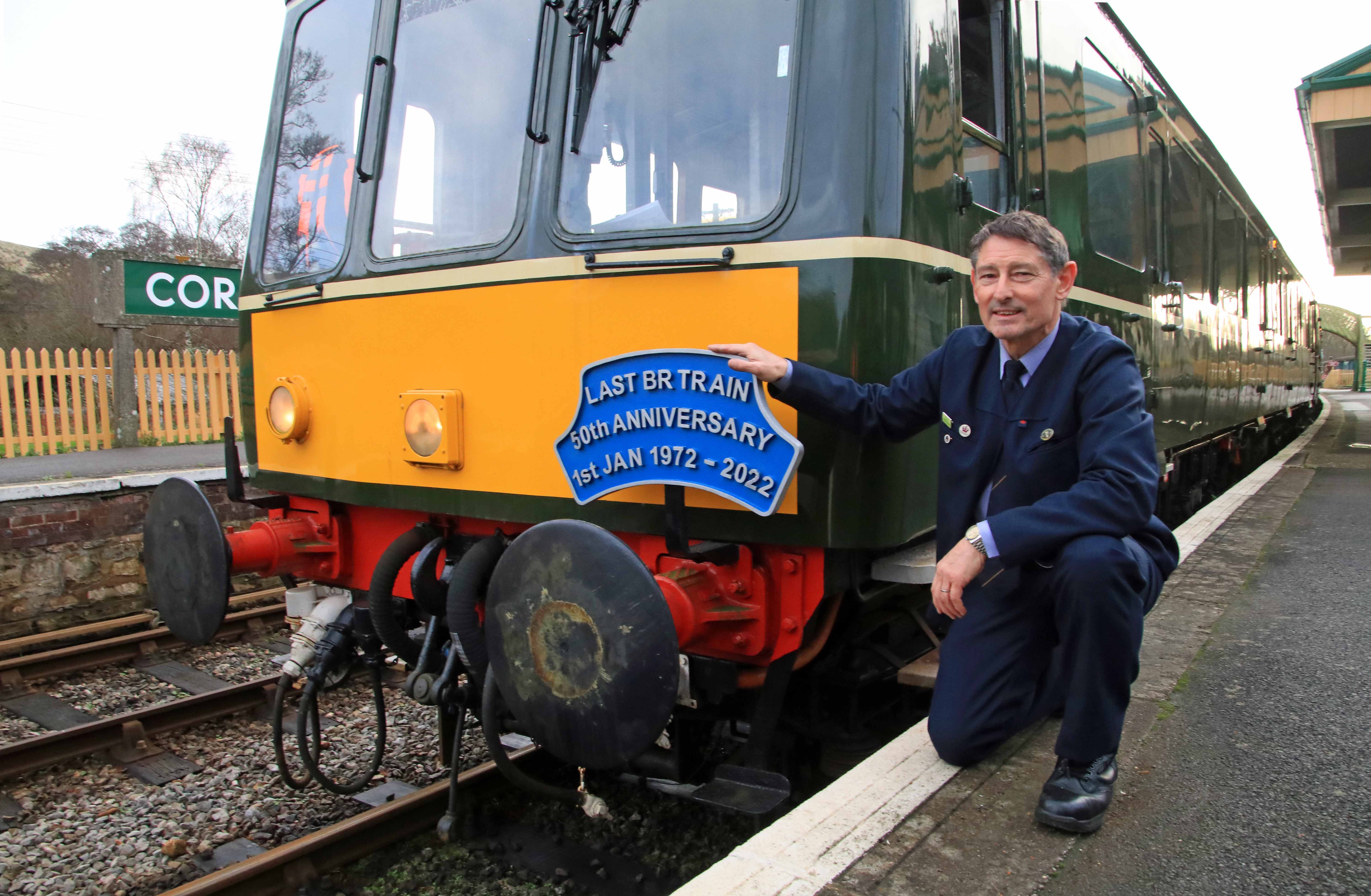 CHILD ON LAST BRITISH RAIL TRAIN TO WAREHAM TO BE CONDUCTOR DRIVER ON ...